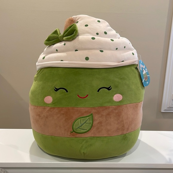 Squishmallows | Other | Nwt 6 Zap The Green Matcha Latte Squishmallow ...